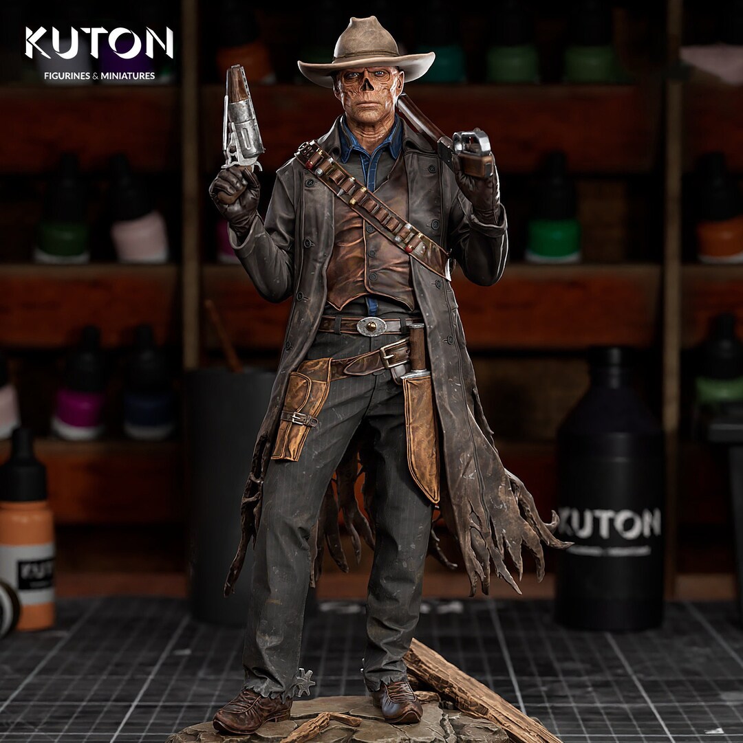 Ghoul Figurine - Fallout Series - Resin Model Kit - Hand Painted or ...