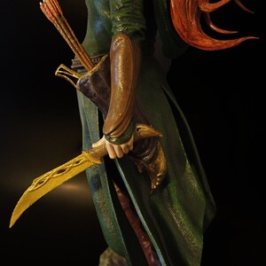 Tauriel Figure From LOTR - Detailed, Hand-painted, Resin, A Perfect ...