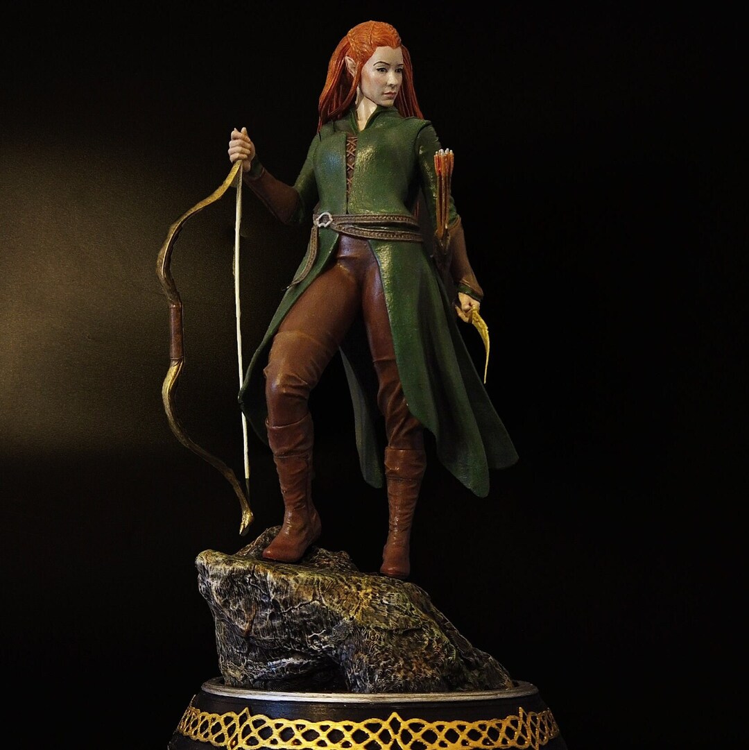 Tauriel Figure From LOTR - Detailed, Hand-painted, Resin, A Perfect ...