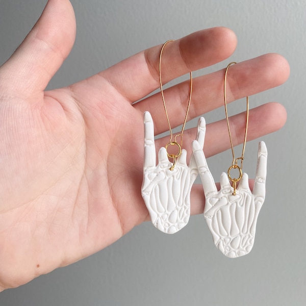 Hand Earrings - Etsy