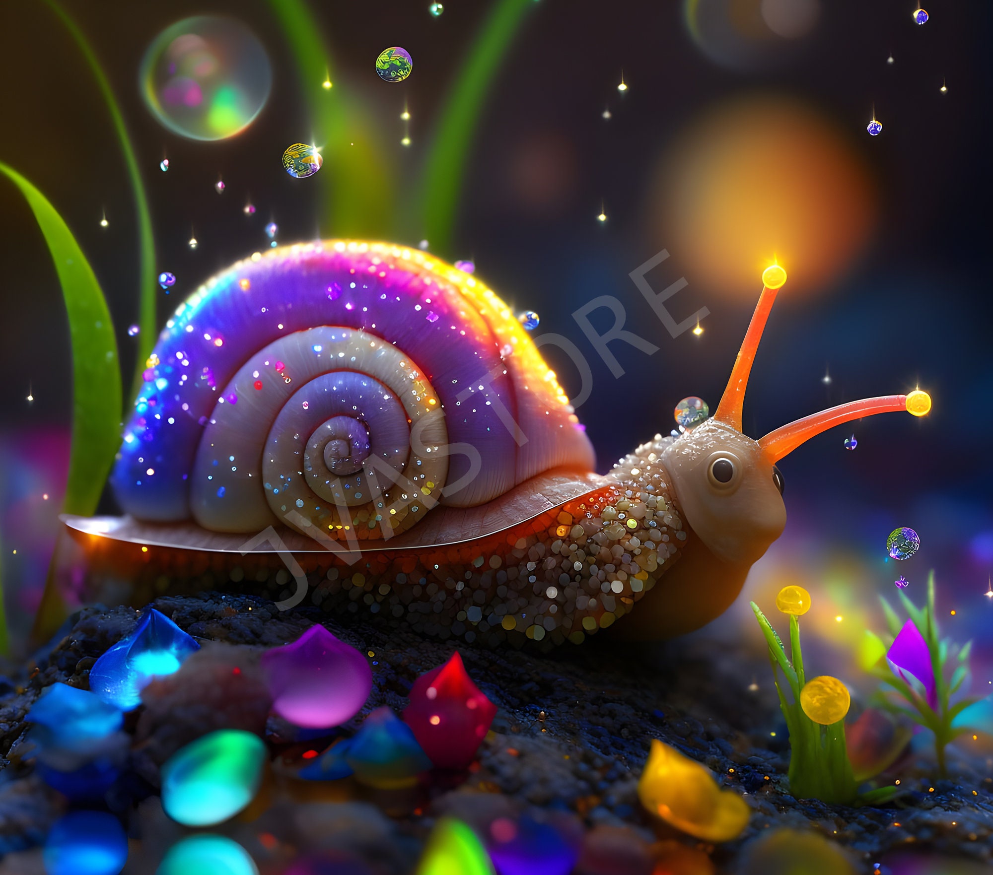 Rainbow Snail Tumbler Wrap Png Sublimation Cute Snail Tumbler Wrap PNG ...