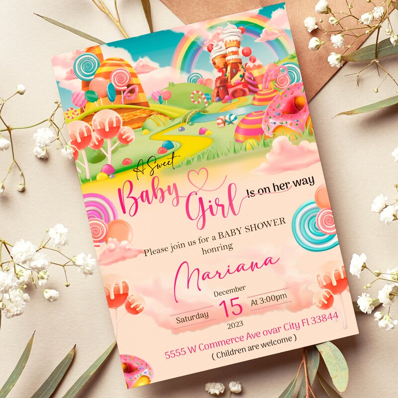 Candyland Baby Shower - Etsy