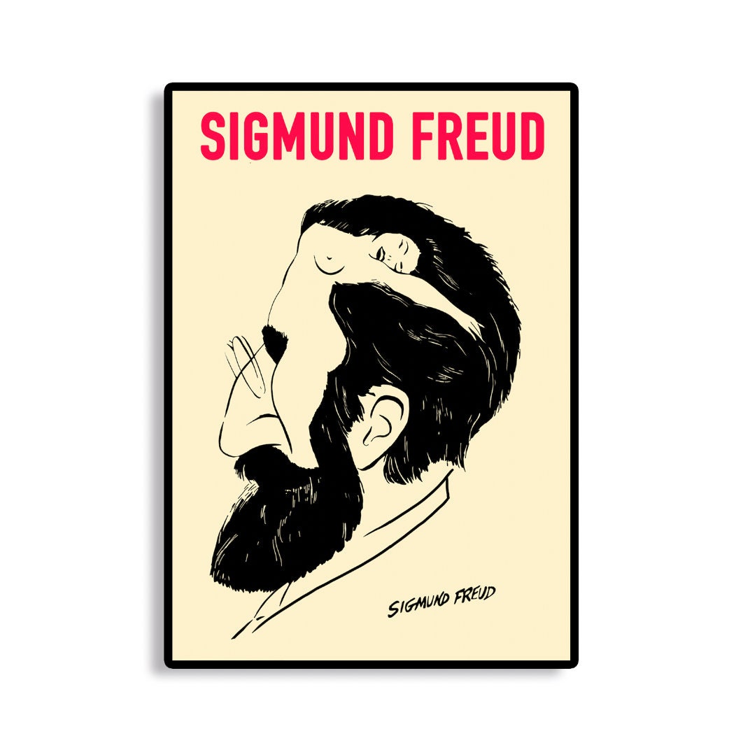 Sigmund Freud, Psychoanalysis, Sex, Poster, - Etsy