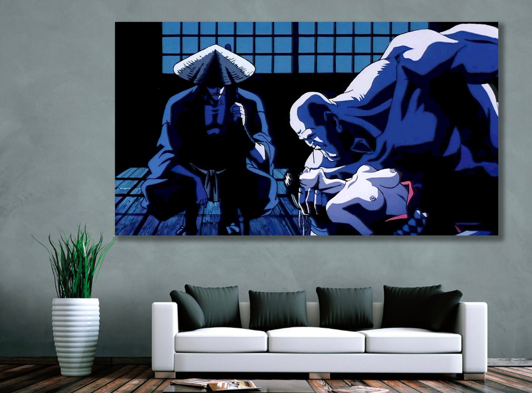 Cartoon, Ninja Scroll, Samurai, Japan, Warrior, Sword, Battle, East ...