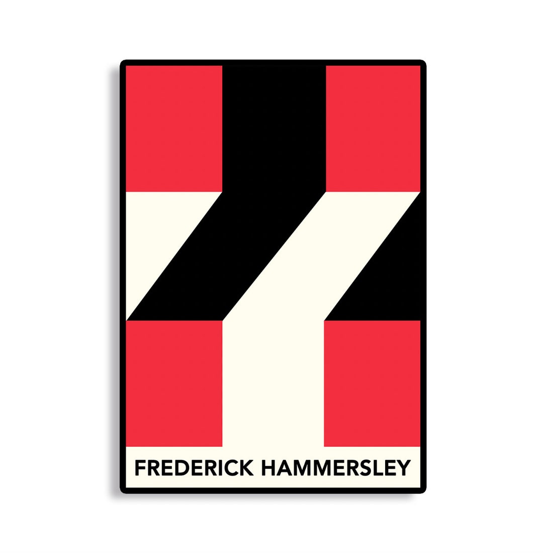 FREDERICK HAMMERSLEY, Geometry, Minimalism, Symbol, Pattern, Vintage ...
