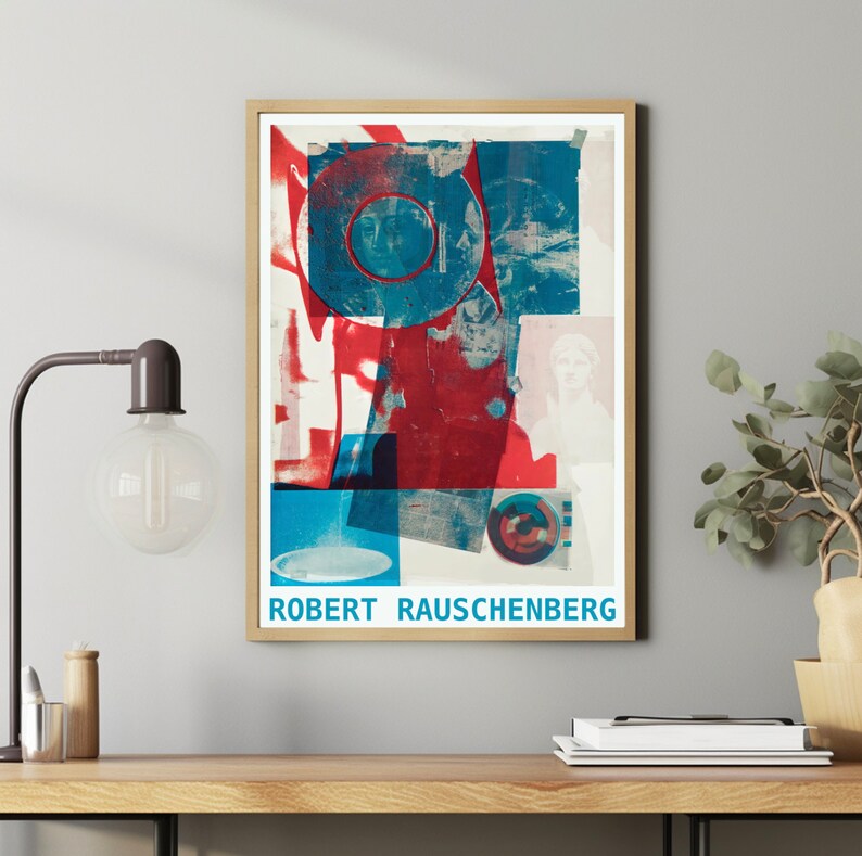 Robert Rauschenberg, Applique, Collage Contemporary Art, American Art ...