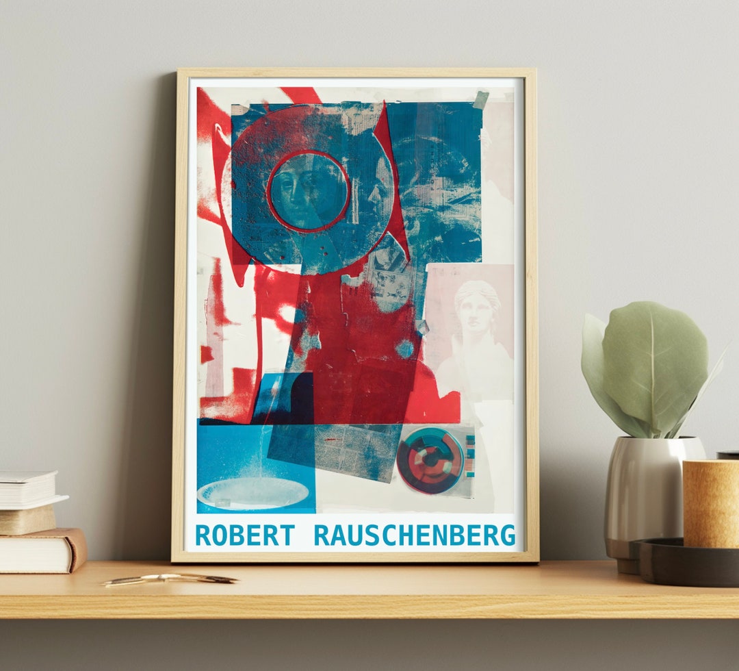Robert Rauschenberg, Applique, Collage Contemporary Art, American Art ...