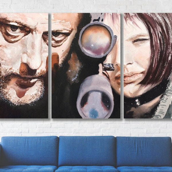 Leon Killer Drawing - Etsy