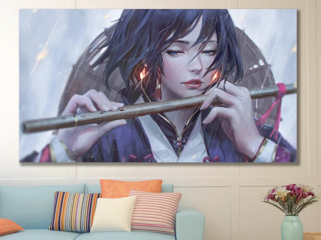 Musician, Flute, Poet, Ninja Girl, Melody, Romance, Earrings, Crystals ...