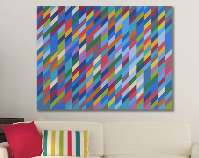 Bridget Riley, Geometry, Triangle, Paternus, Serenity, Impressionism ...