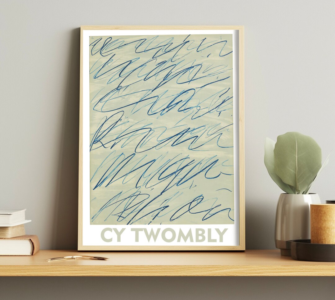 Cy Twombly, Lettering, Green Poster, Abstract Expressionism, Tachisme ...