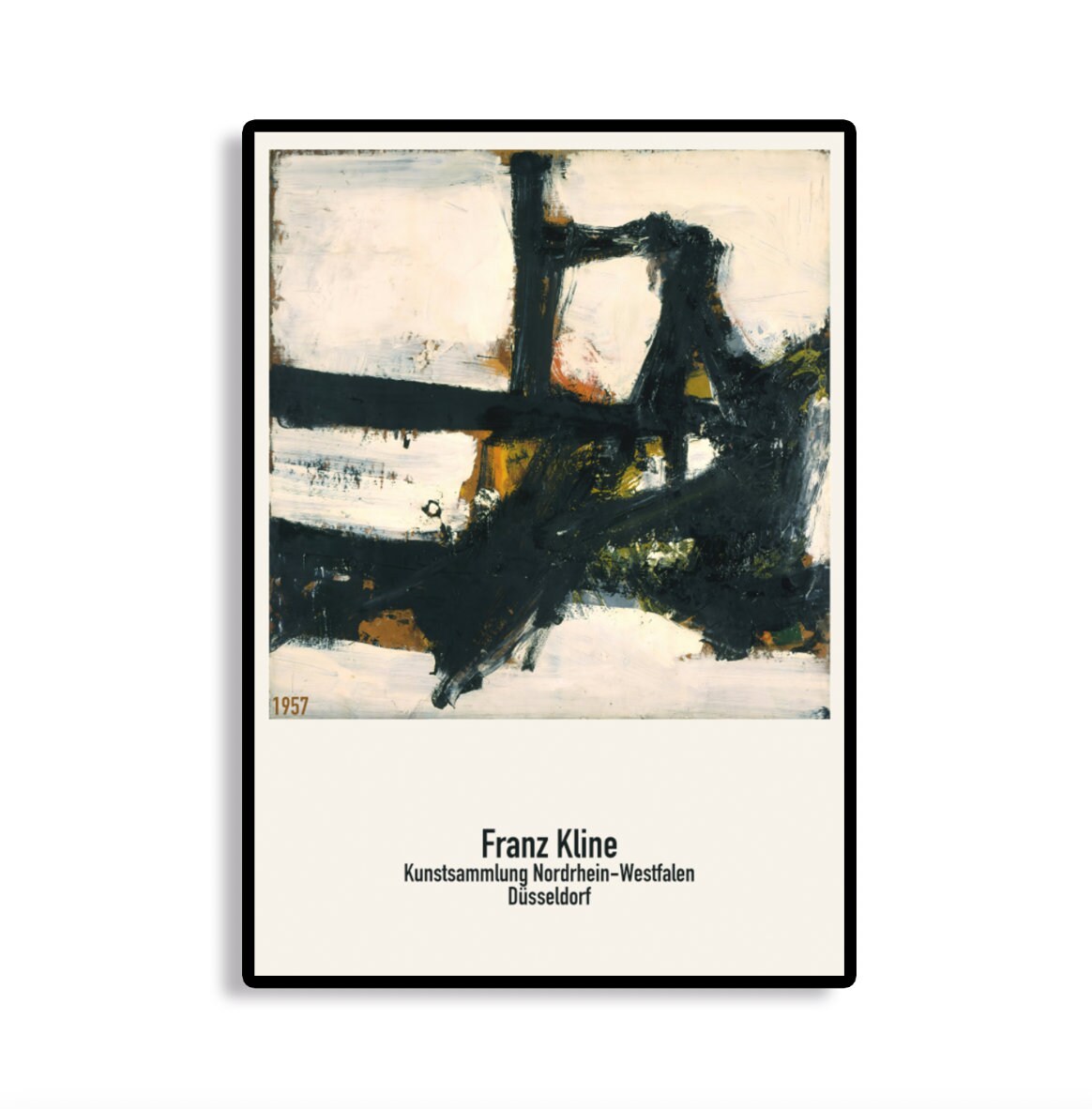 Franz Kline, Abstract, Contemporary Art, Brush Strokes, Wide Brush ...
