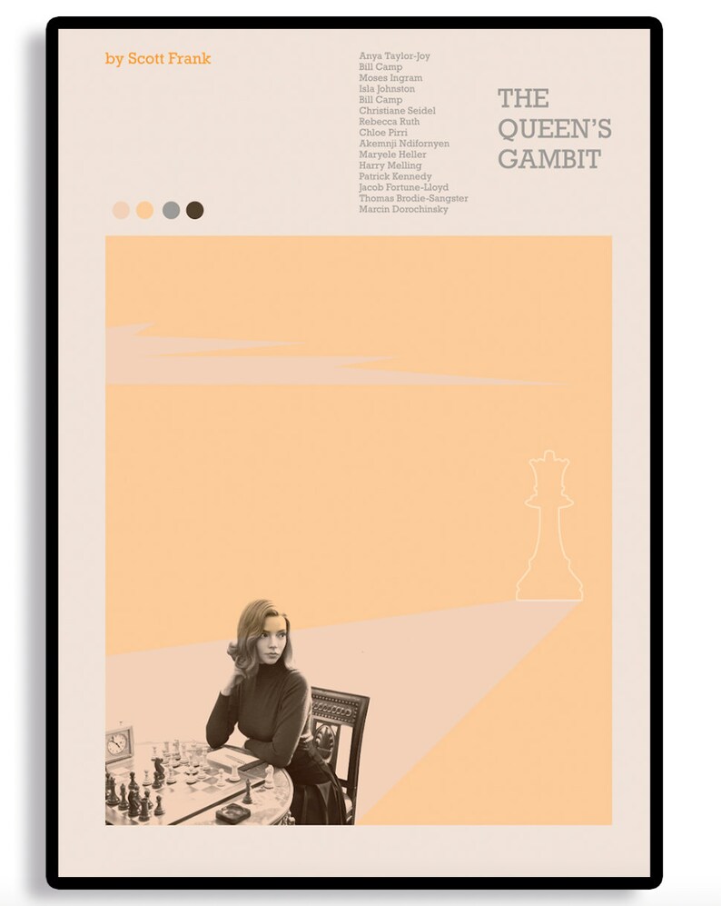 The Queen's Gambit, Anya Taylor-joy, Chess, TV Series, Champion, Movie ...