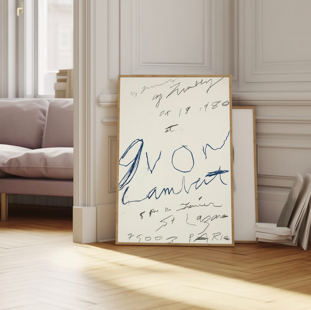 Cy Twombly, Lettering, Green Poster, Abstract Expressionism, Tachisme ...