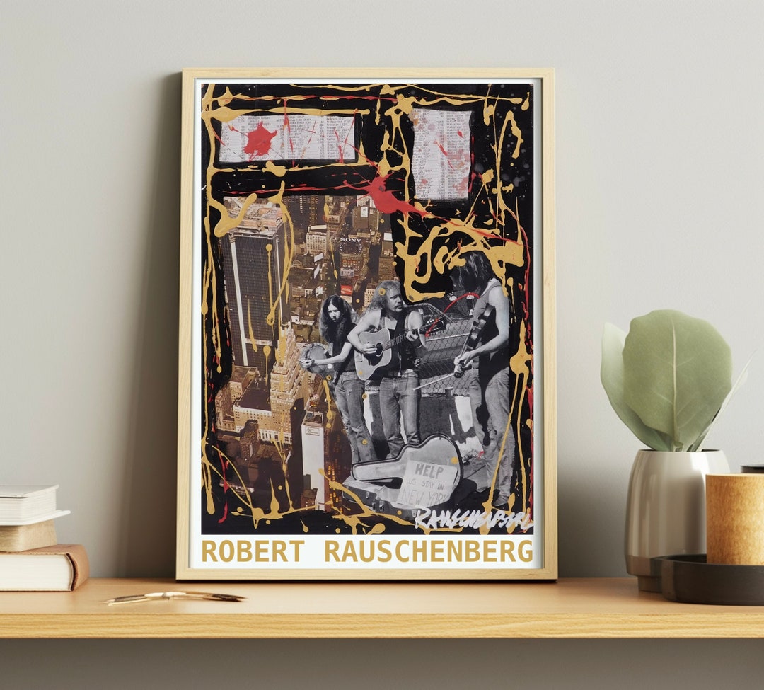 Robert Rauschenberg, Applique, Collage Contemporary Art, American Art ...