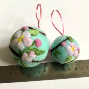 Small Flower Baubles, Tree Decoration, Spring Decoration, Gardeners ...