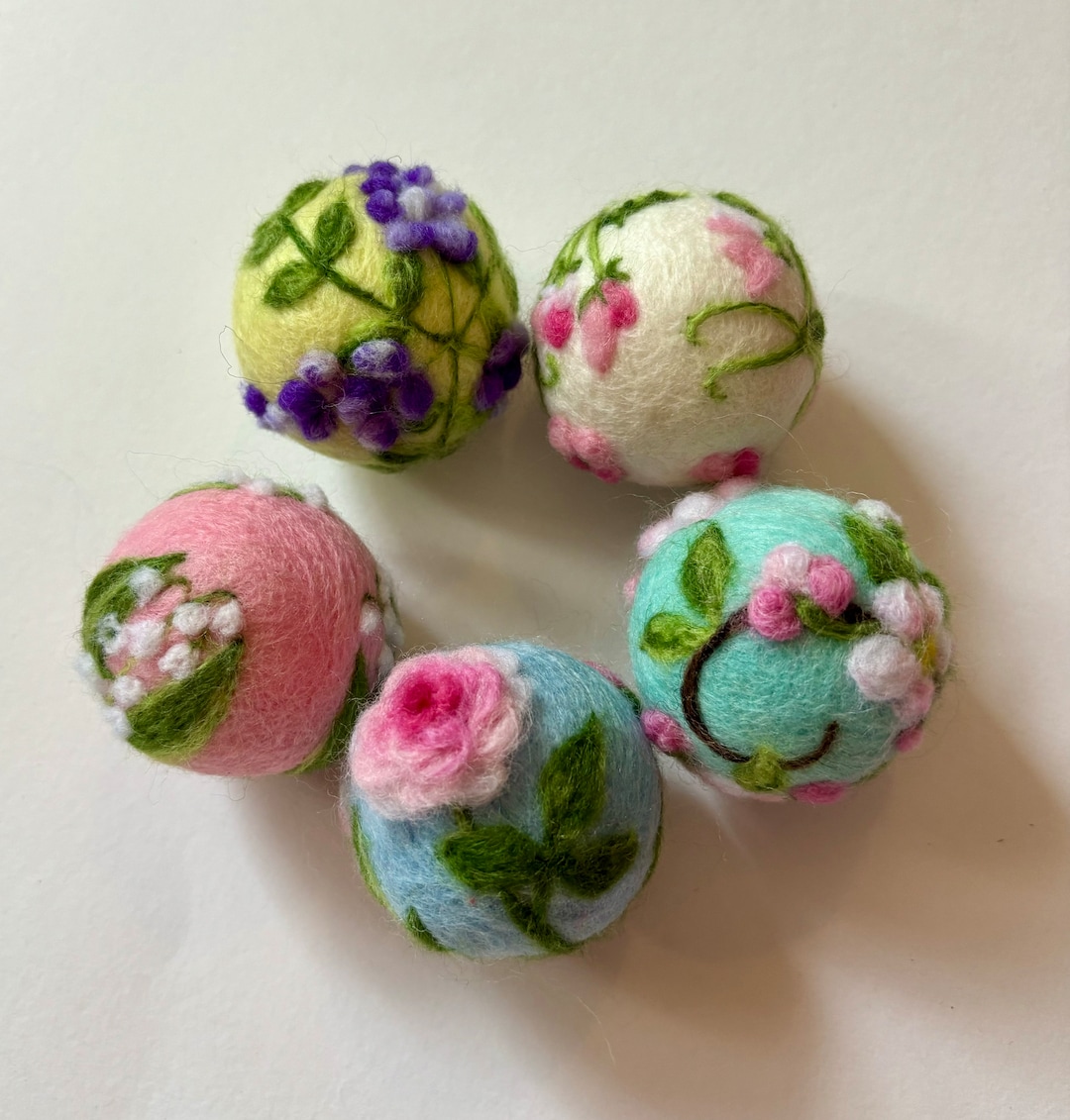 Small Flower Baubles, Tree Decoration, Spring Decoration, Gardeners ...