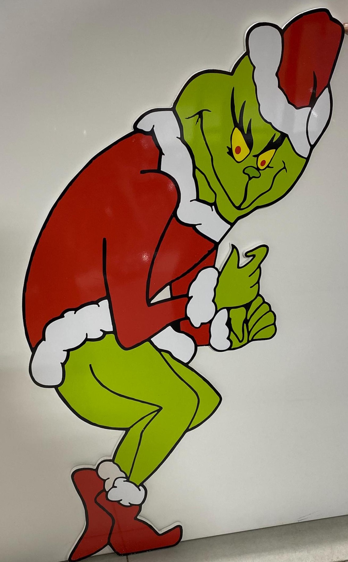 Cut Your Own Digital Print 6 Ft Grinch - Etsy