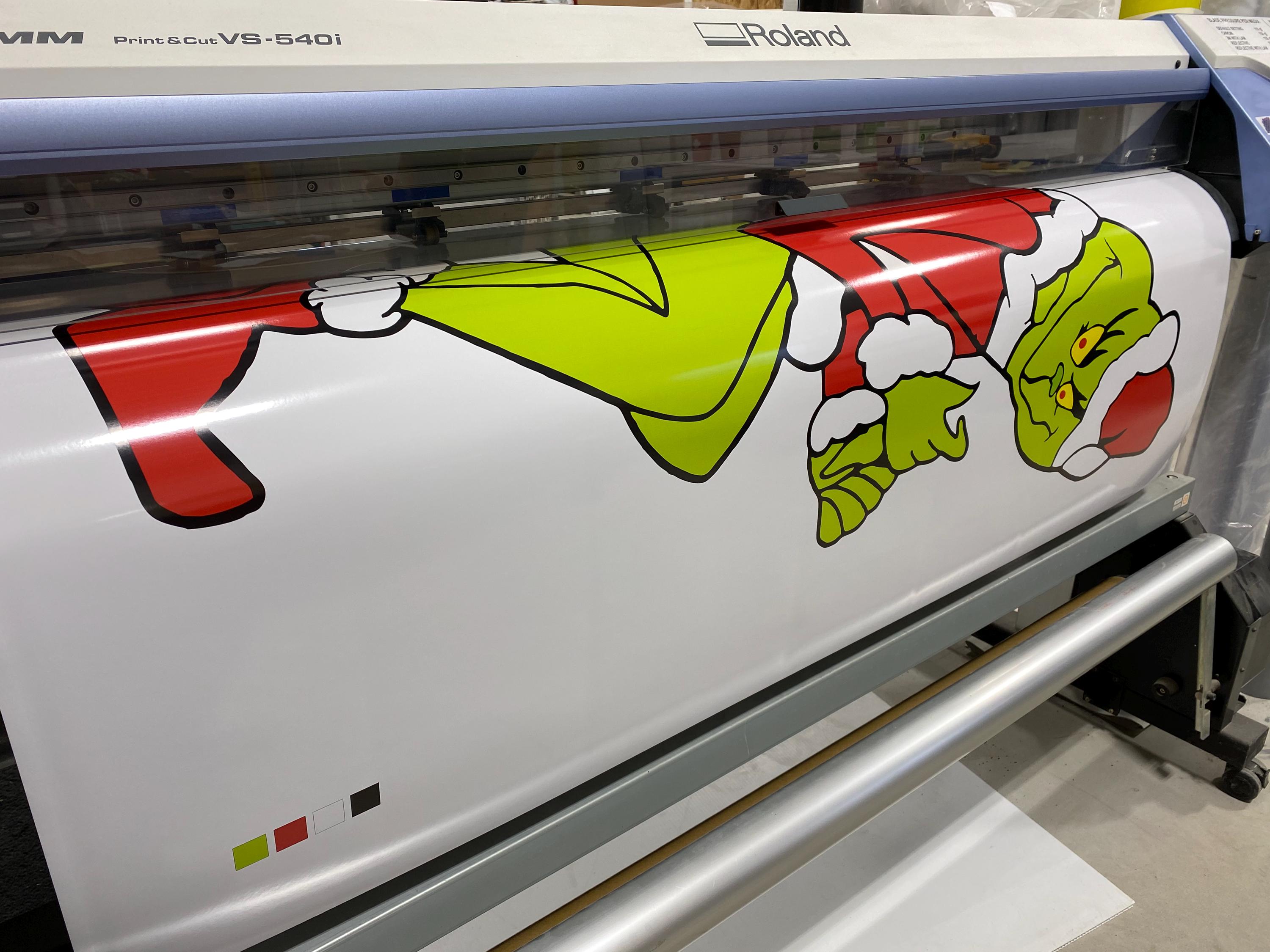 Cut Your Own Digital Print 6 Ft Grinch - Etsy