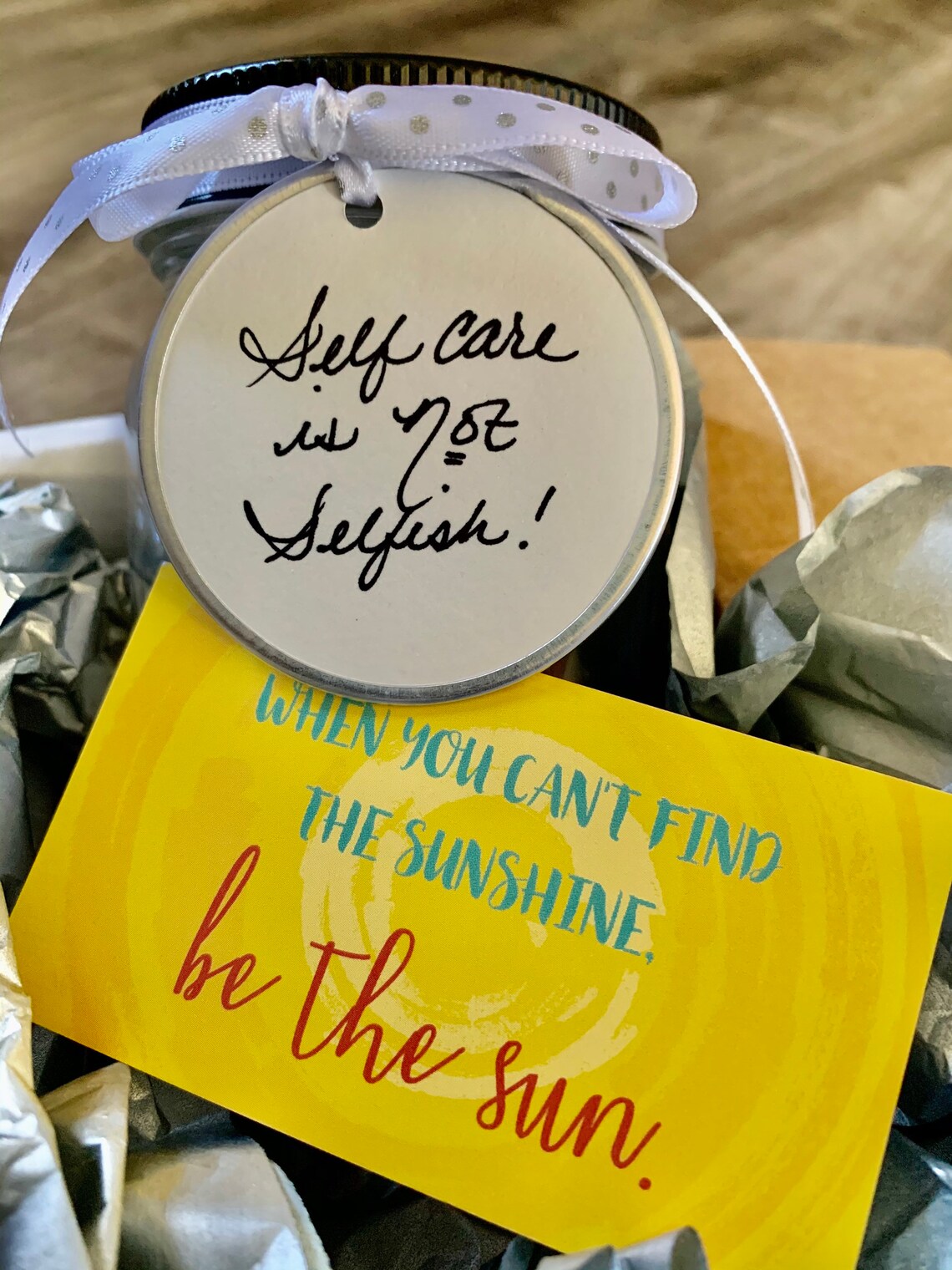 Self Care in a Jar I Daily Dose of Self Care I Gift for Her I Relax I ...