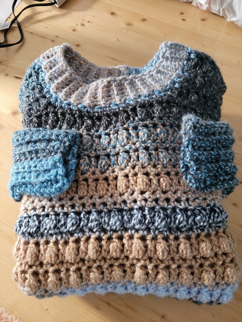 Oversized Boyfriend Sweater Pattern (pattern Only) One PDF File - Etsy
