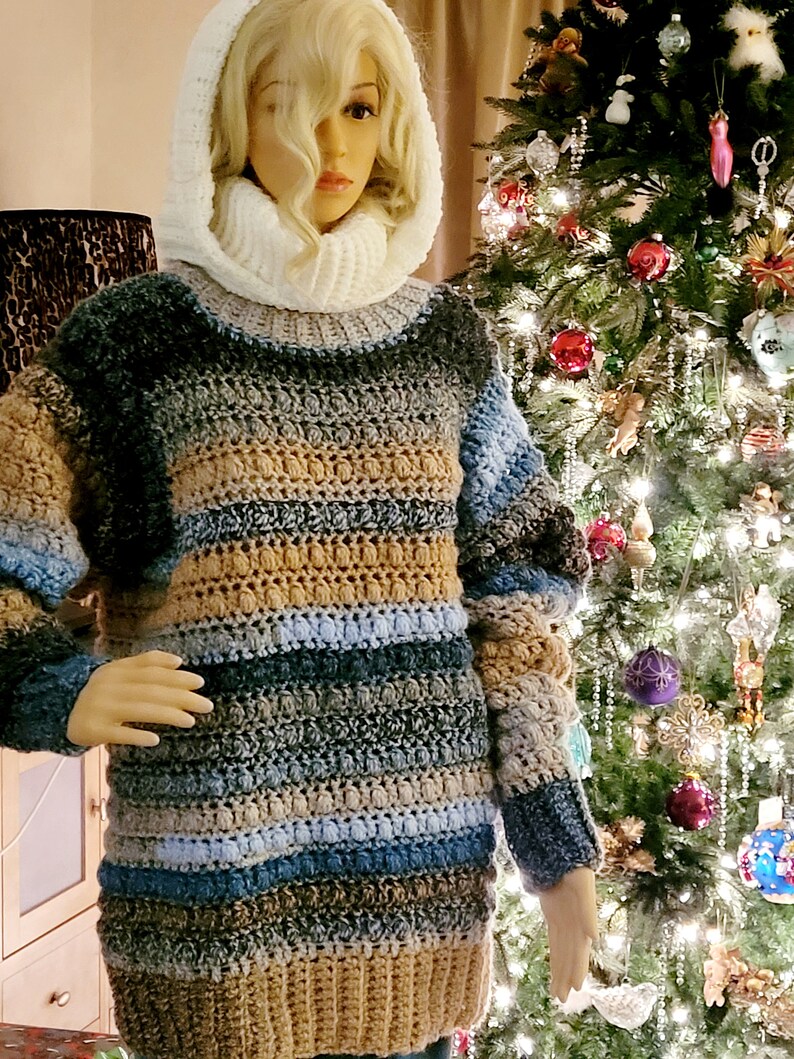 Oversized Boyfriend Sweater Pattern (pattern Only) One PDF File - Etsy