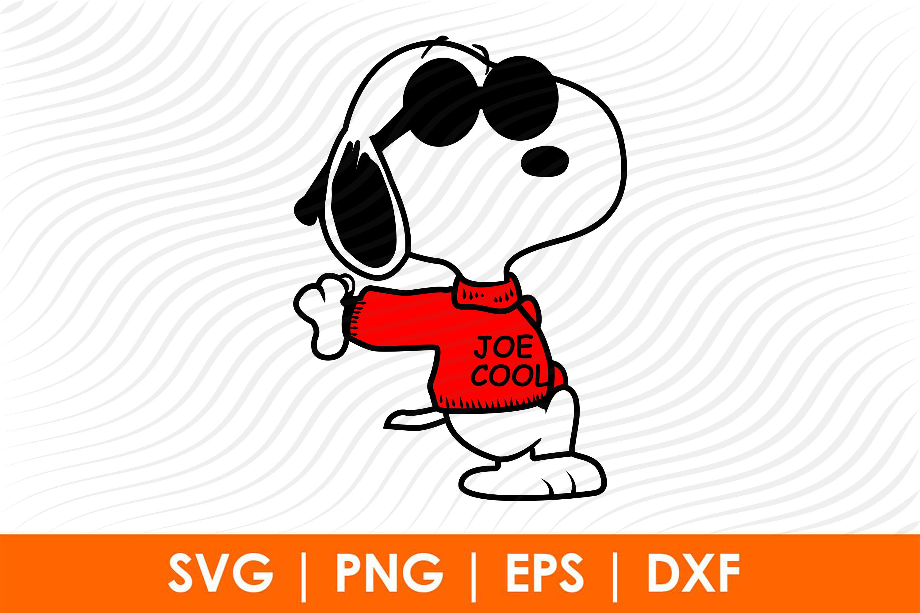 Dancing Snoopy Joe Cool Svg Snoopy Peanuts Eps Snoopy | Etsy