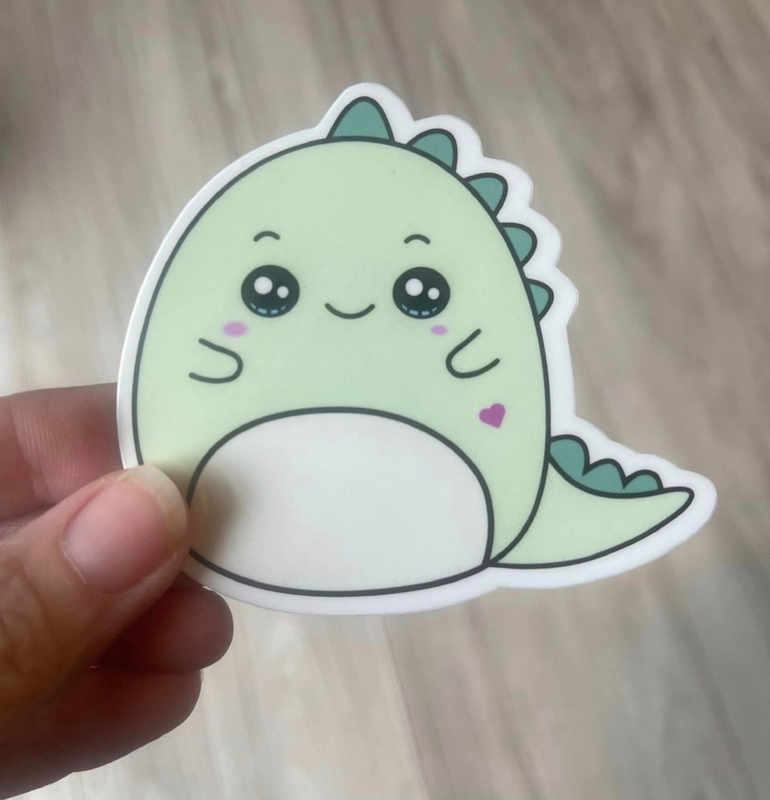 Dino Sticker - Trex Sticker - Dinosaur Sticker - Cute Dino Sticker ...