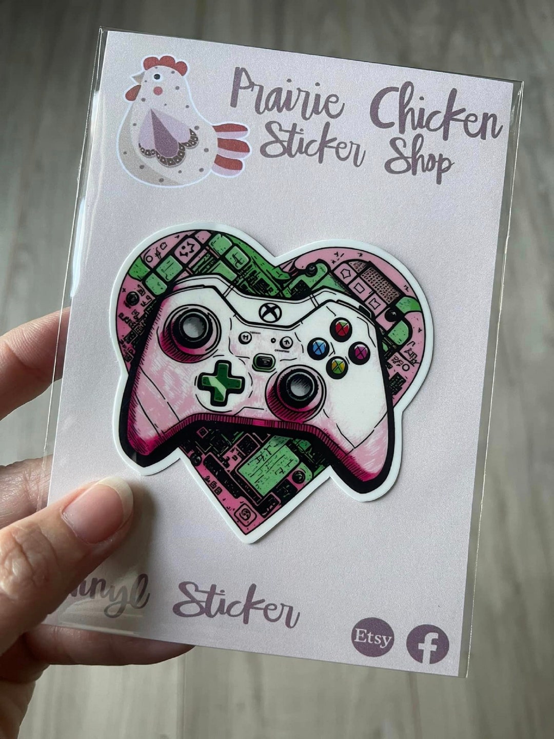 Game Controller Sticker - Gamer Sticker - Gaming Sticker - Diecut ...
