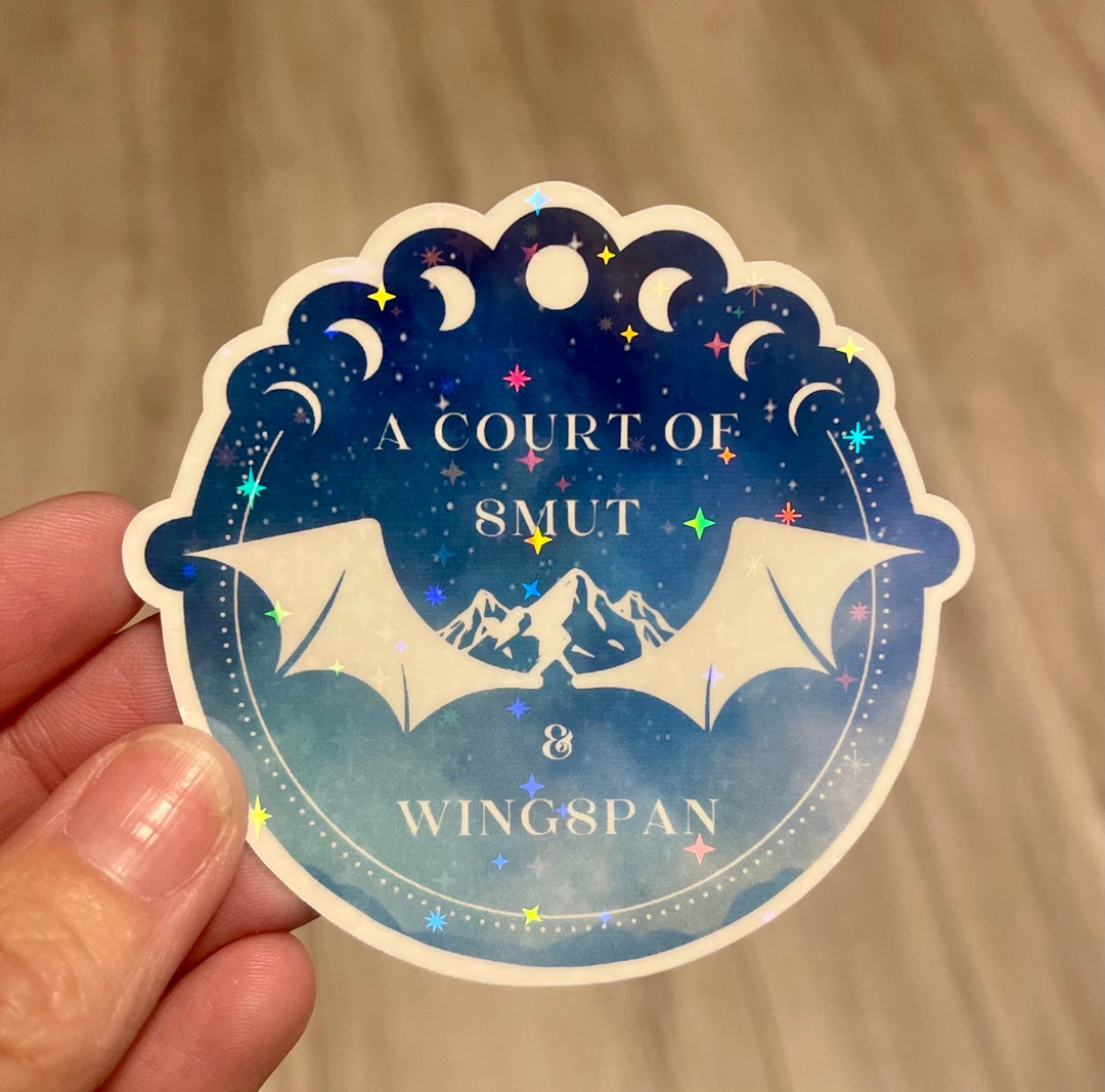 A Court A Smut & Wingspan Sticker Acator Sticker Fayre - Etsy