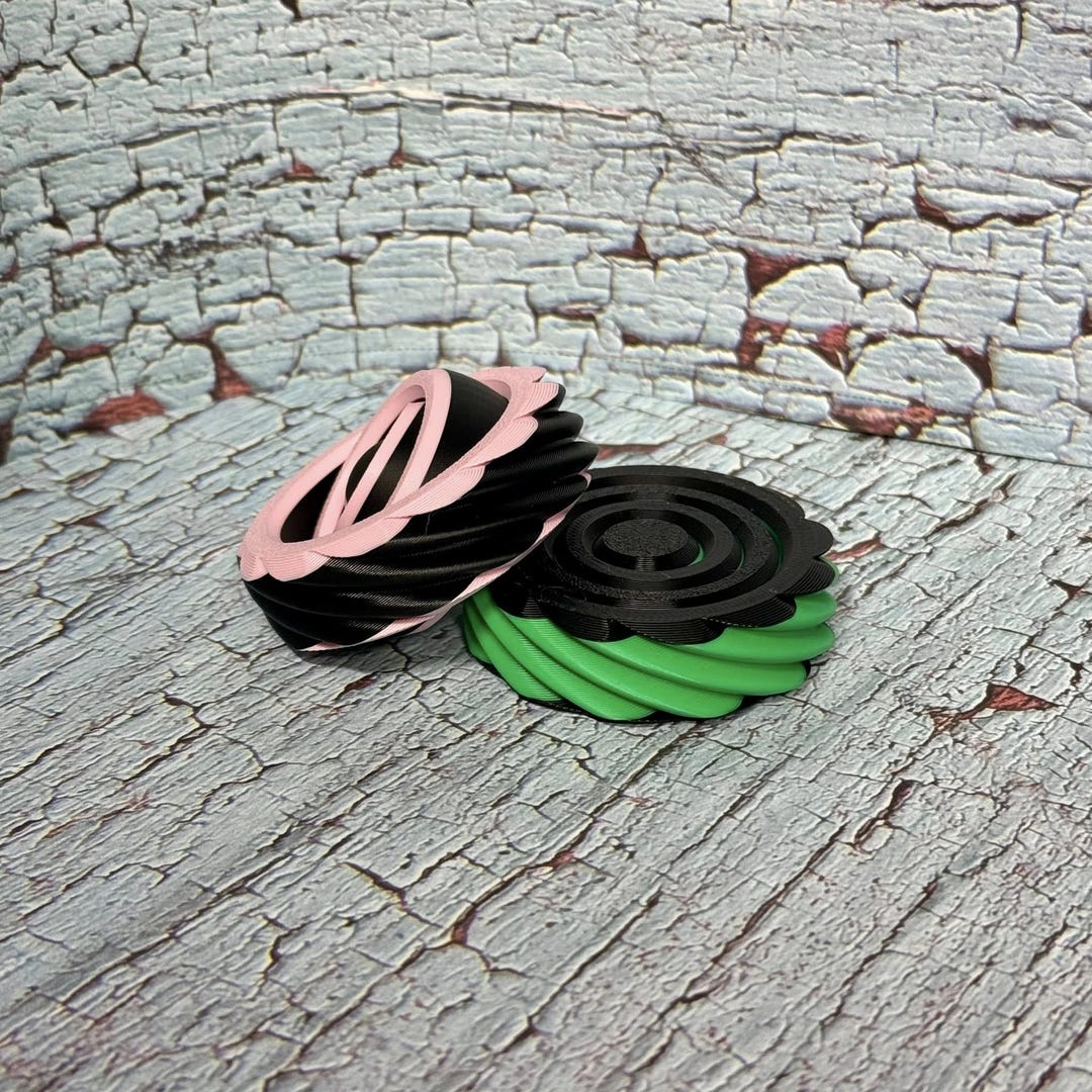 3D Printed Gyro Spinning Fidget Wheel Toy - Etsy