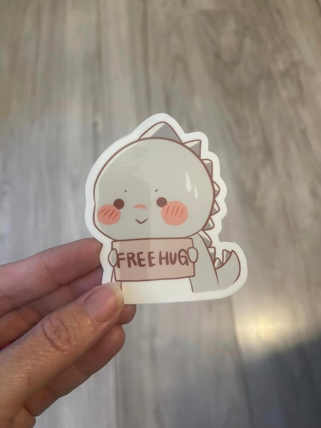 Dino Sticker - Trex Sticker - Dinosaur Sticker - Cute Dino Sticker ...