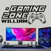 Gaming Zone Wall Decal,gamer Wall Sticker,boys Room Decal,game ...