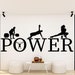 Stronger Than Yesterday,gym Wall Decal,gym Wall Art,fitness Wall Quotes ...