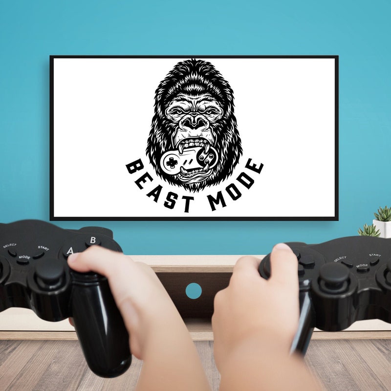 Beast Mode Decal - Etsy