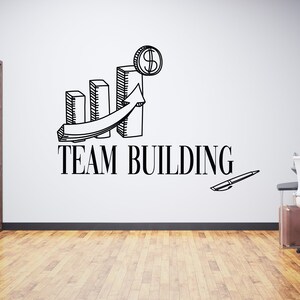 Teamwork Wall Decal,office Wall Art,teamwork Quote Wall Sticker,vinyl ...