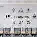 Training Wall Decal Motivation Quotes Decal Office Wall Sticker Office ...
