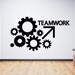 Teamwork Wall Decal,office Wall Art,teamwork Quote Wall Sticker,vinyl ...