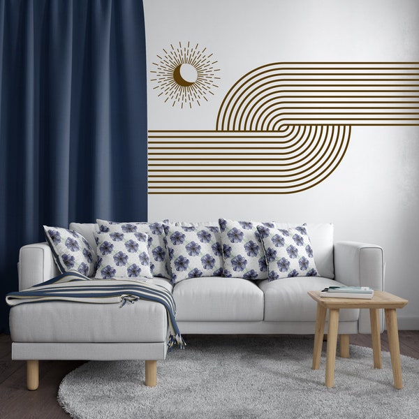 Geometric Decal - Etsy