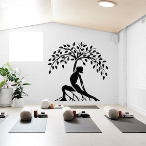 Yoga Wall Decal,yoga Quotes Wall Sticker,yoga Wall Art,meditation Wall ...