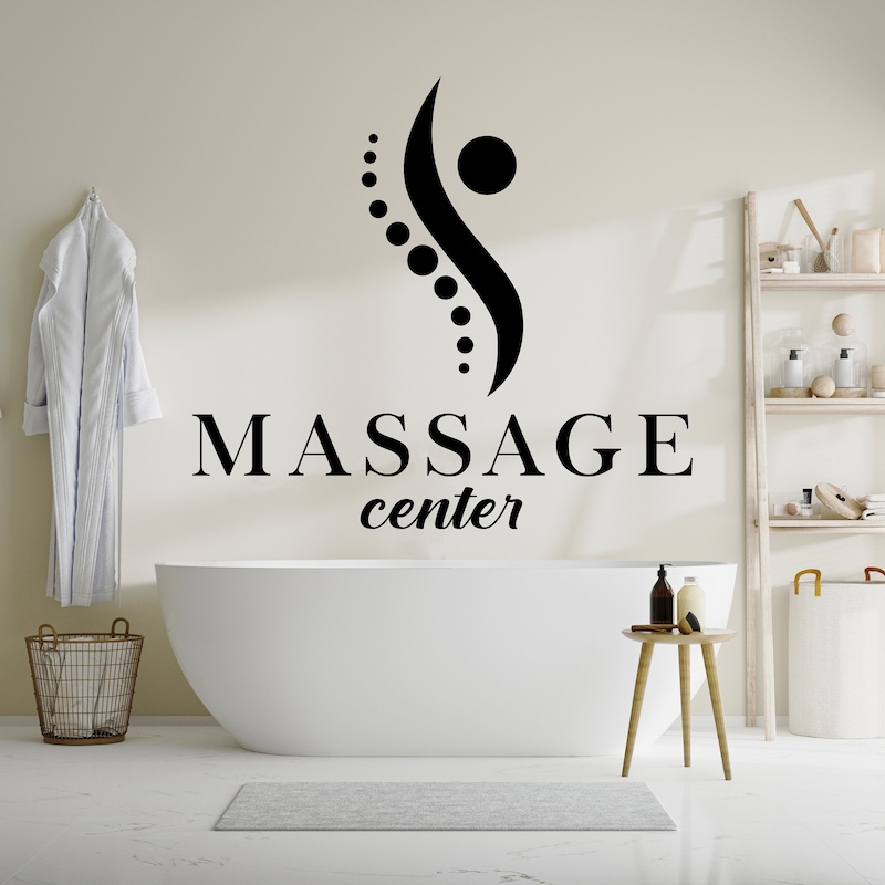 Wall Stickers Massage - Etsy