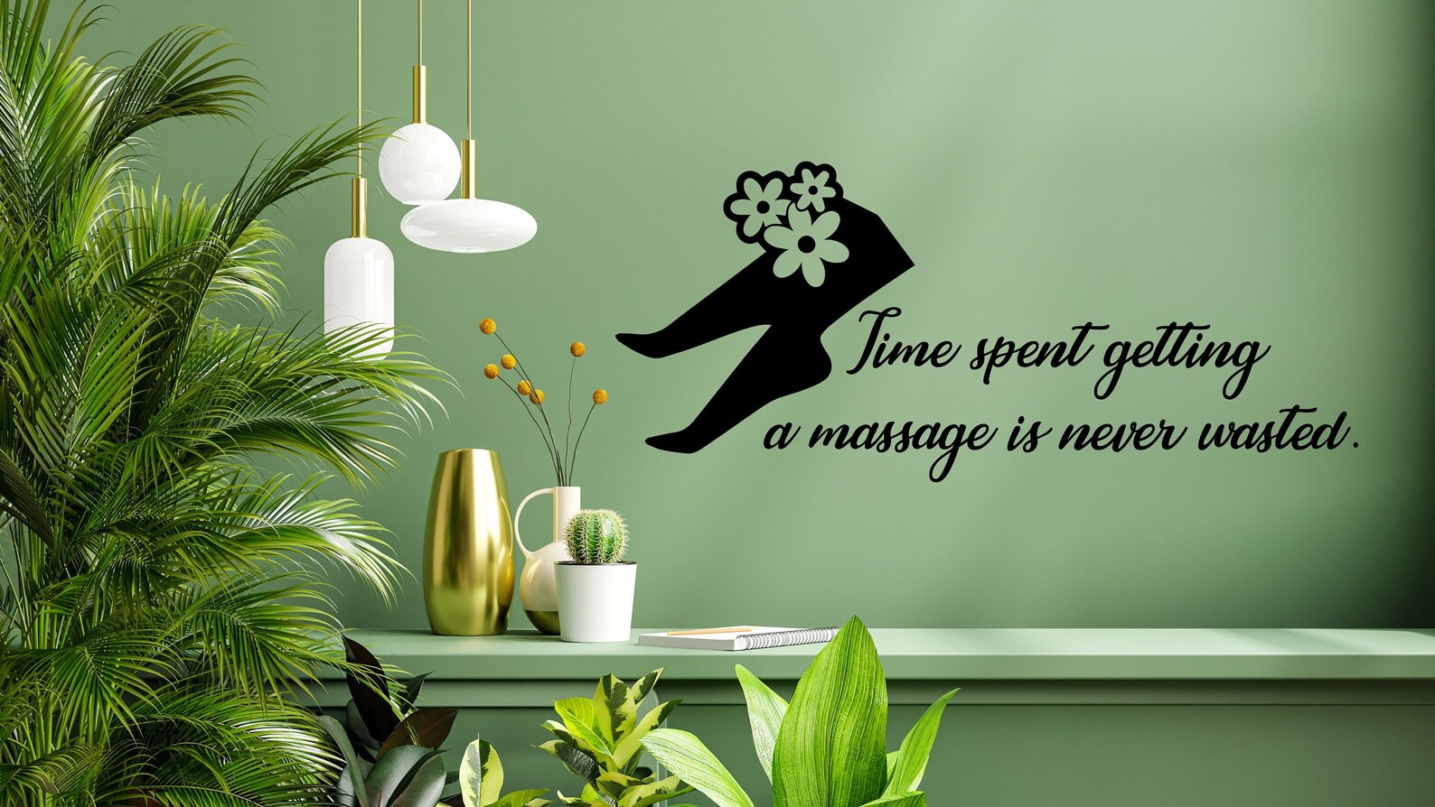 Spa Quotes Wall Decals Spa Therapy Beauty Decal Vinyl Sticker - Etsy
