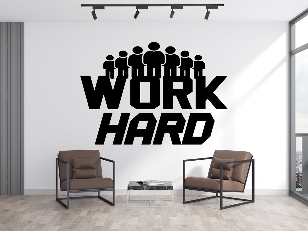 Teamwork Wall Decal,office Wall Art,teamwork Quote Wall Sticker,vinyl ...