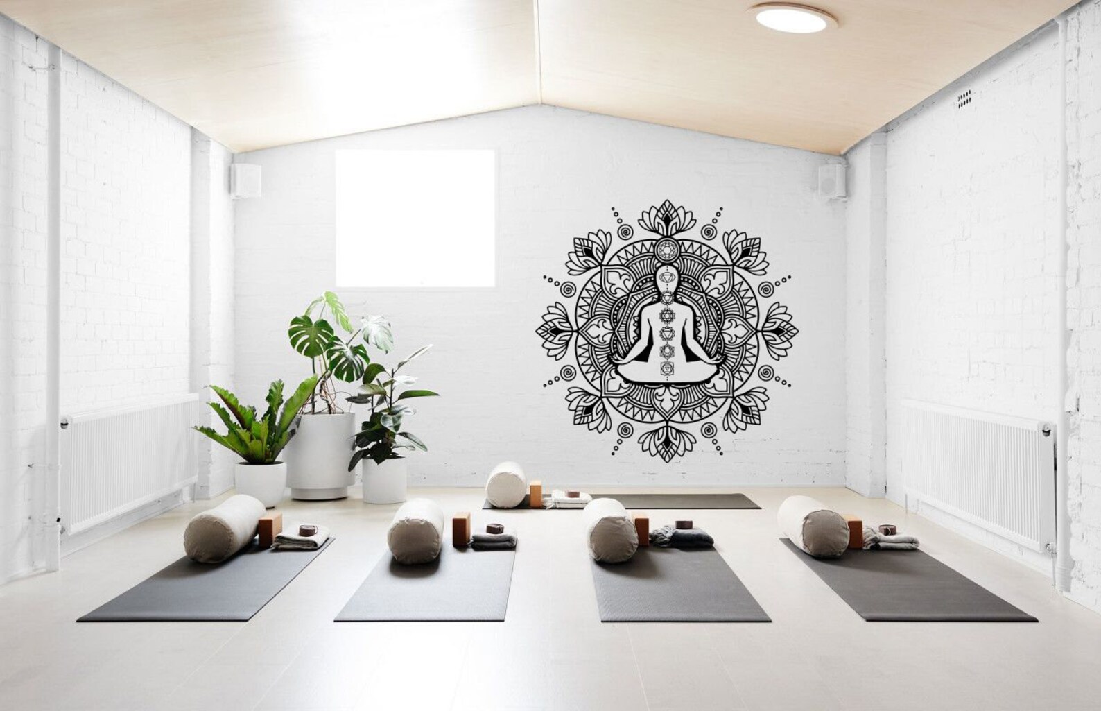 Yoga Wall Decal,yoga Quotes Wall Sticker,yoga Wall Art,meditation Wall ...