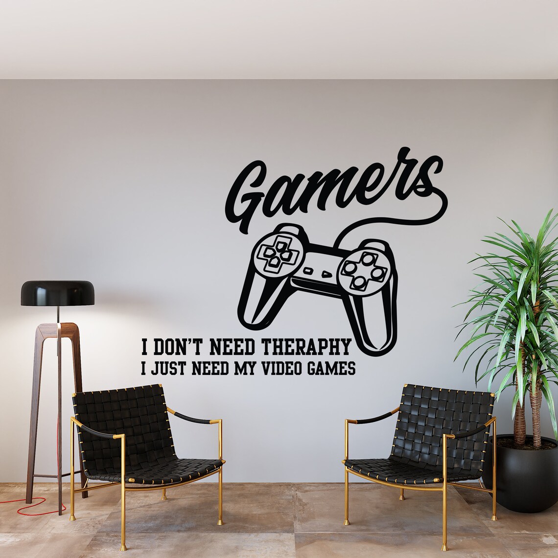 Gamers Wall Decal,game Wall Art,best Gamer Wall Sticker,vinyl Letter ...