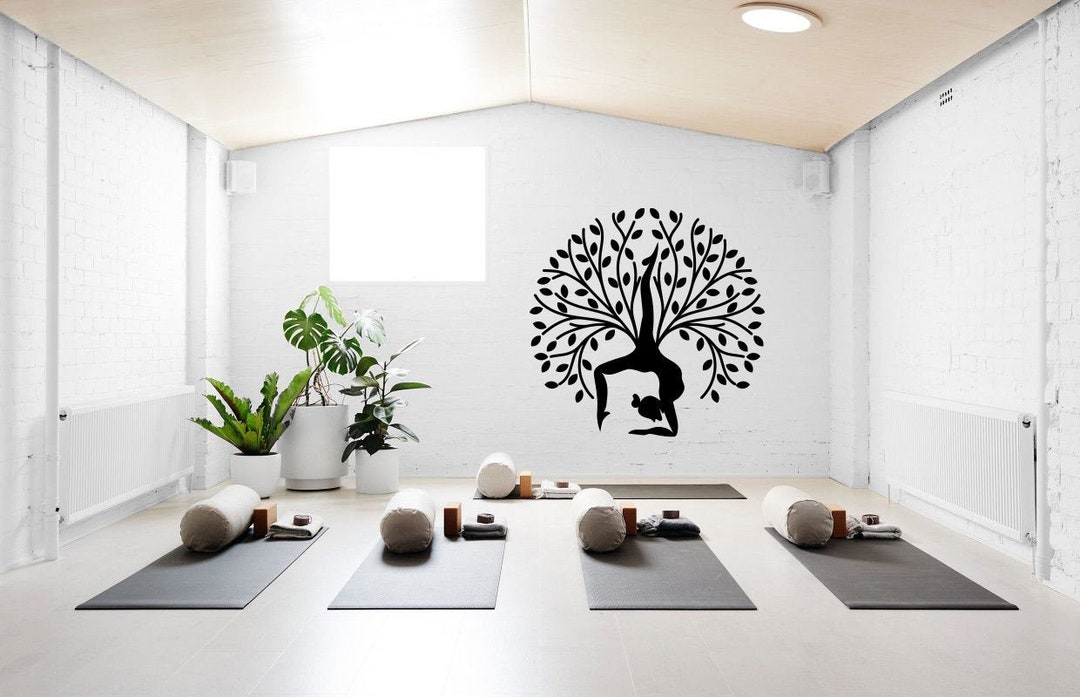 Yoga Wall Decal,yoga Quotes Wall Sticker,yoga Wall Art,meditation Wall ...