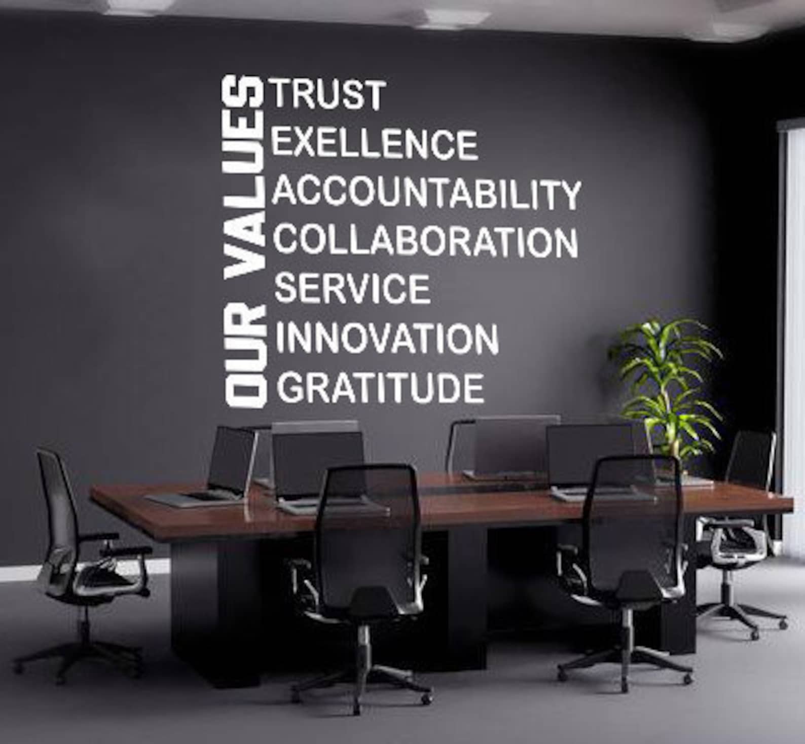 Teamwork Wall Decaloffice Wall Artteamwork Quote Wall | Etsy