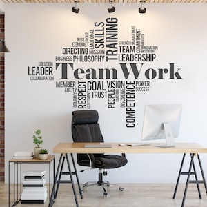 Office Wall Decal,office Wall Art,office Quote,vinyl Letter,wall Decal ...