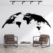 World Map Wall Decal Map Wall Decal Map Wall Sticker World Wall Art ...