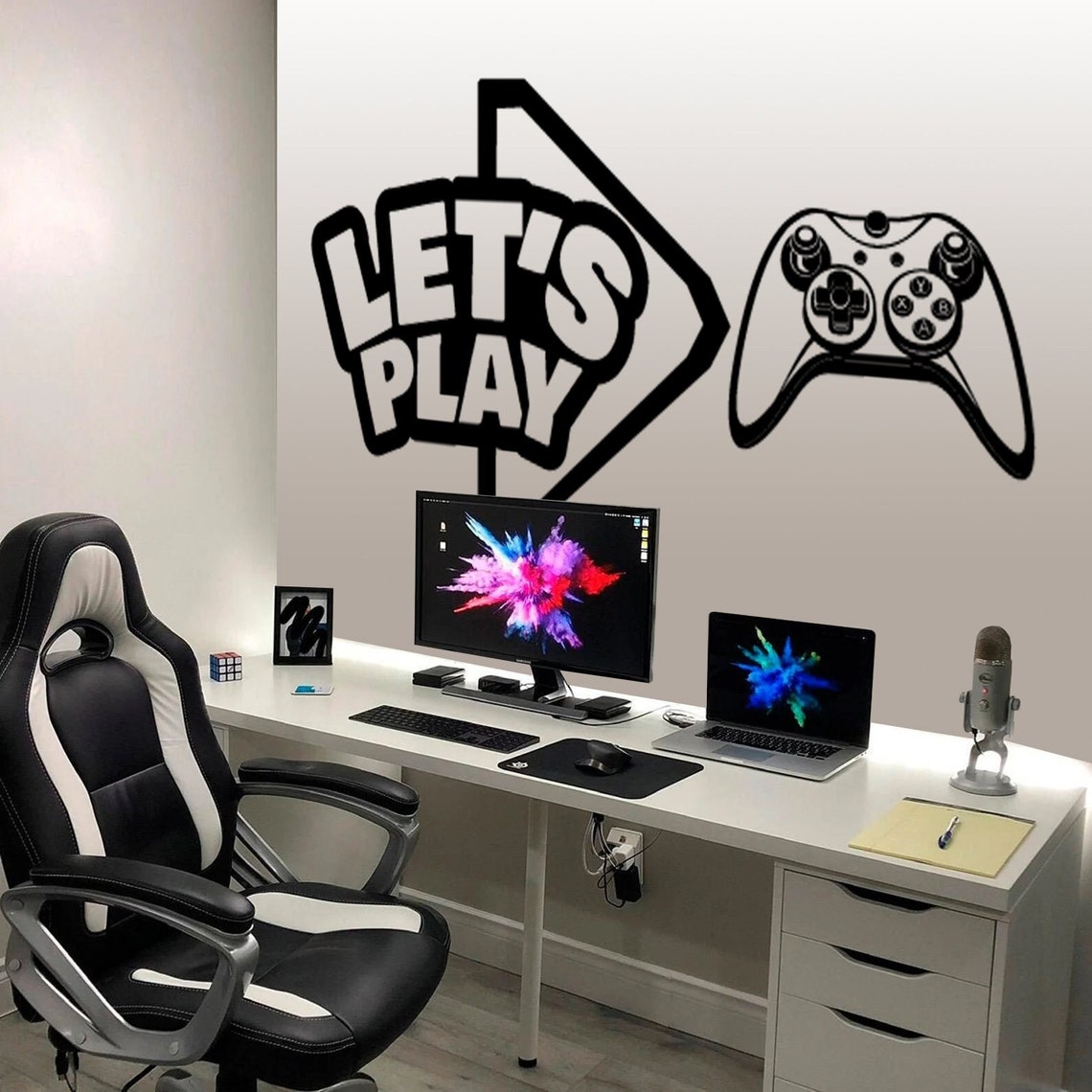 Game Zone Wall Decalgame Wall Artbest Gamer Wall - Etsy